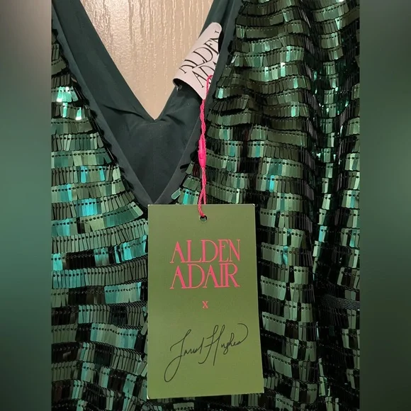 Alden Adair | Dresses | Alden Adair Cher Hunter Tinsel Mini Dress Nwt ...